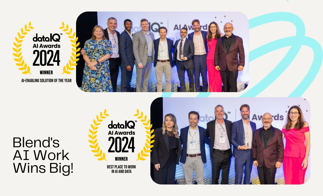 Blend Honored with Top Accolades at DataIQ AI Awards for Groundbreaking AI Solutions and ...